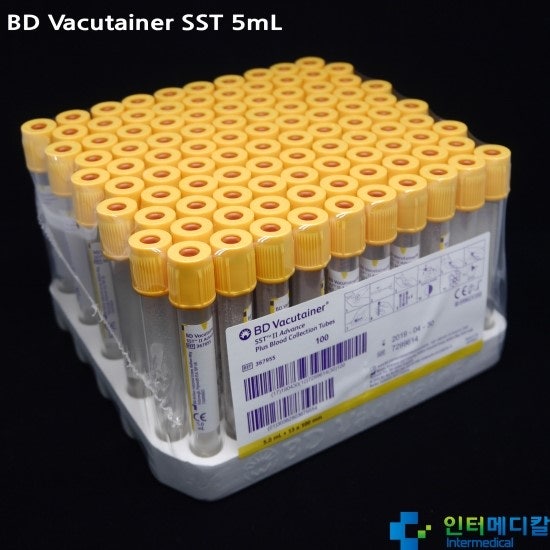 BD 진공채혈관 Vacutainer SST Tube 100개포장 : 네이버 블로그