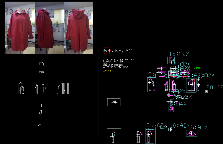 유까캐드( YUKA CAD )라그랑 버버리야상 : 네이버 블로그