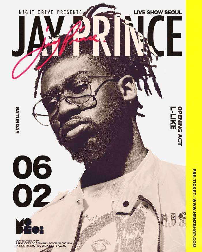 UK 출신 소울풀한 힙합 프로듀서 & 래퍼 JAY PRINCE LIVE SHOW @ 홍대 Club Modeci (2018.06. ...