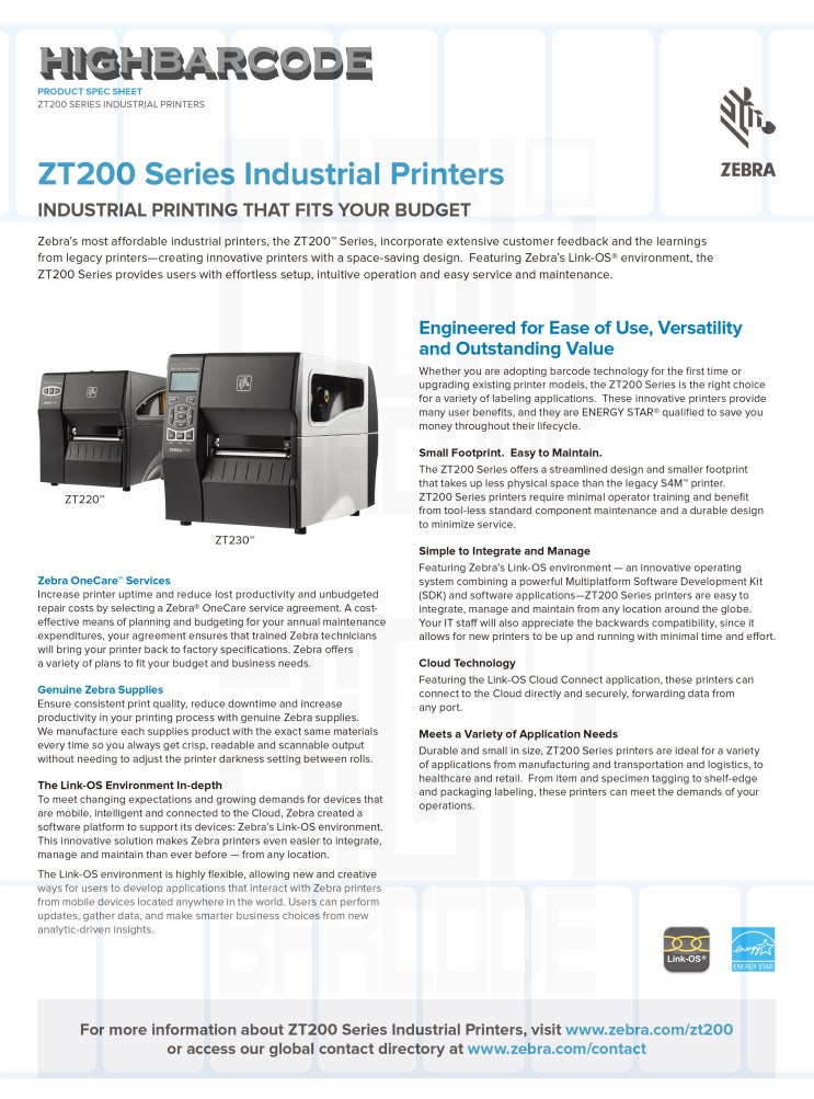 바코드프린터 ZT230_ZT220 제브라프린터 : 네이버 블로그