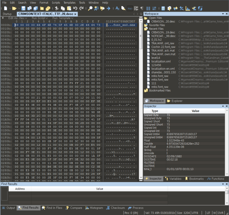 quickbms + bmfont + 엑셀 + 010에디터 조합으로 폰트 만들기 4 : 네이버 블로그