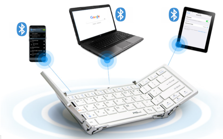 안드로이드ioswindows 삼단 접이식 무선 블루투스 키보드 Pisnet Folder 피스넷폴더 리뷰 네이버 블로그