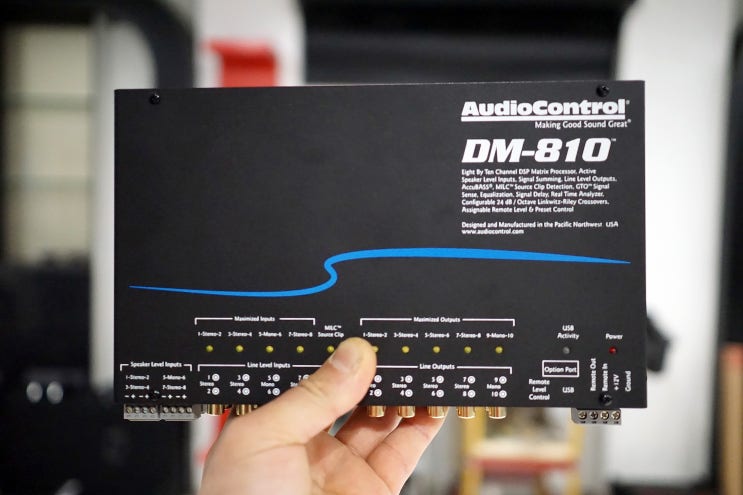 울산 카오디오 프로세서 오디오 컨트롤 DM -810 : 네이버 블로그