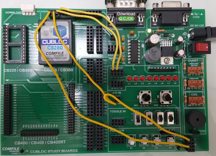[CUBLOC] LED 점등해보기 _ 레더로직 _ 두번째 : 네이버 블로그