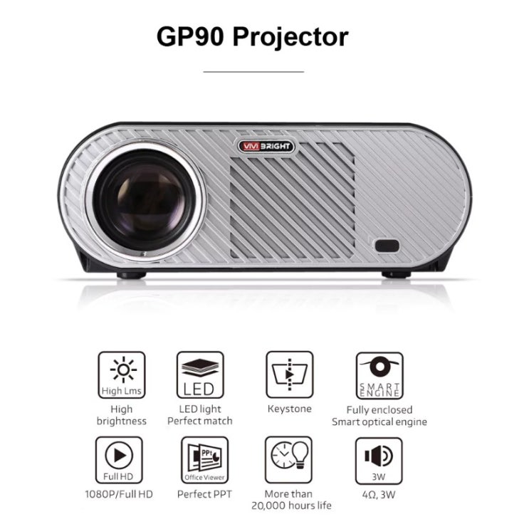 VIVIBRIGHT GP90 LCD 빔프로젝터 스펙, 최저가 정보 : 네이버 블로그