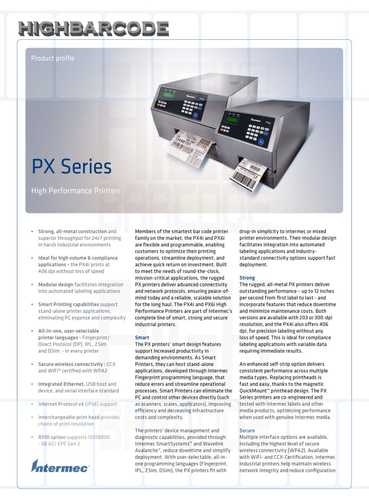 PX4i_PX6i 라벨프린터 : 네이버 블로그