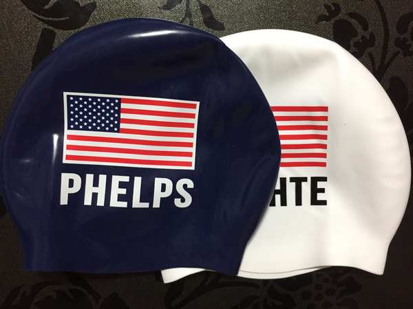 [수모] 라이언 록티 , 마이클 펠프스 수영모 Ryan Lochte , Michael Phelps Swimming Cap ...