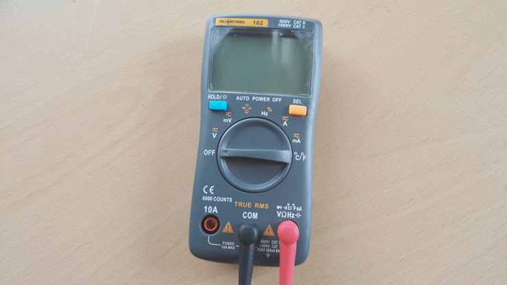 RM102 멀티미터 캘리브레이션 (영점 조절) : 네이버 블로그