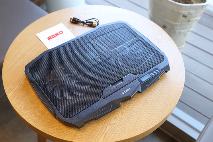 노트북 쿨링패드 추천~! ABKO, NCORE 'NC30' : 네이버 블로그