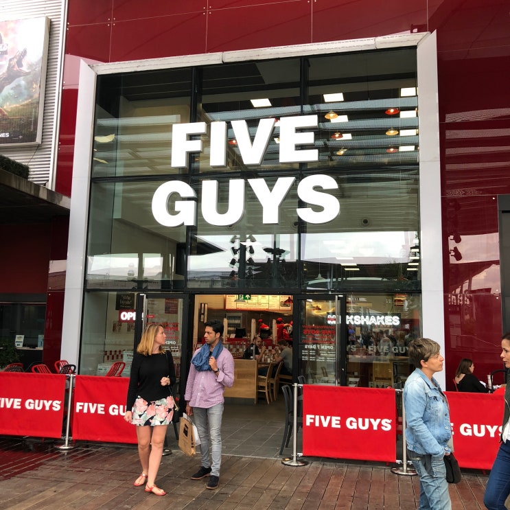 바르셀로나 five guys(파이브 가이즈) : 네이버 블로그