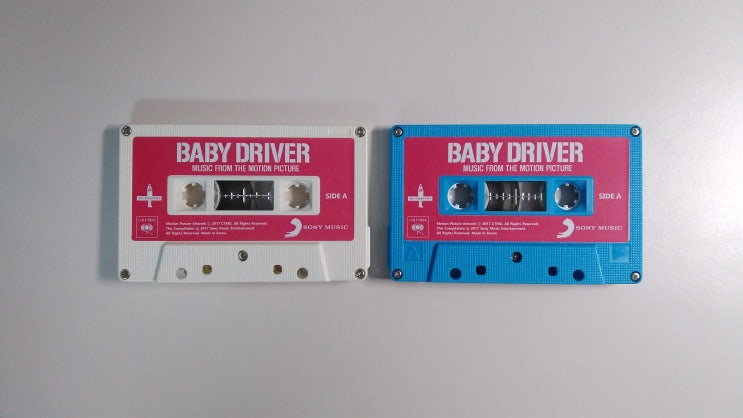 [자작] 영화 베이비 드라이버 Baby Driver OST 카세트 테이프 : 네이버 블로그