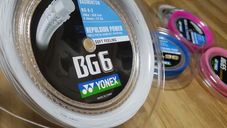 YONEX BG6(가성비 갑오브갑 스트링 요넥스 BG6) : 네이버 블로그