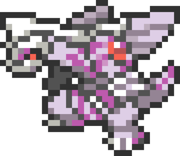 [픽셀아트] 포켓몬스터 - No.484 펄기아 : 네이버 블로그