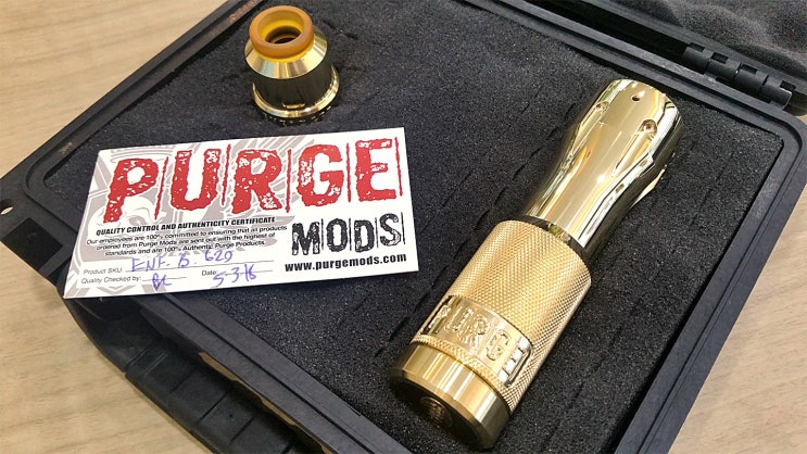 퍼지 멕모드 인포서 [Purge mech mods ENFORCER] - 대전 멕모드 모드기기 모드액상 드리퍼 리빌드 전문점 헬로 ...