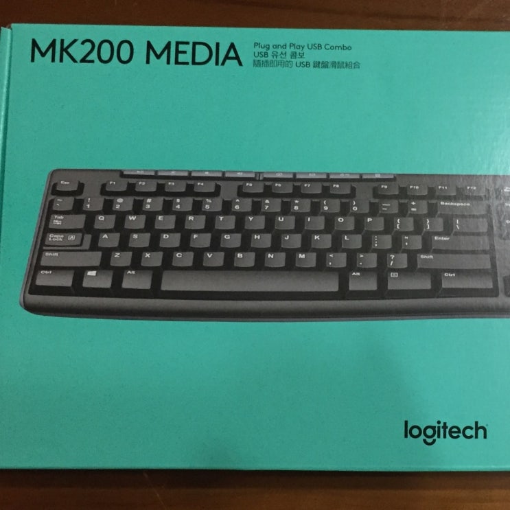 로지텍 키보드 마우스 가성비 MK200 사용 후기 : 네이버 블로그