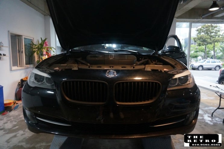 (인천 더레트로) - BMW 520D F10 5시리즈 바디킷 M5 바디킷 사고수리교환 - 인천수입차튜닝샵 The Retro ...