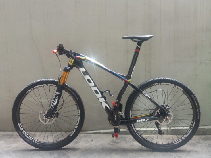 대만카본프레임ㆍLOOK987.ENVE M70카본휠.시마노 M8000 풀XT.대만에어샥(FOX스티커) 등 : 네이버 블로그