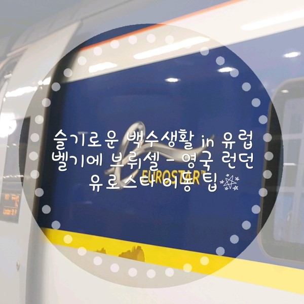 여행 슬기로운 백수생활 In 유럽♡ 벨기에 🇧🇪 브뤼셀 영국 런던 유로스타 이동 팁 브뤼셀 유로스타 타는 곳