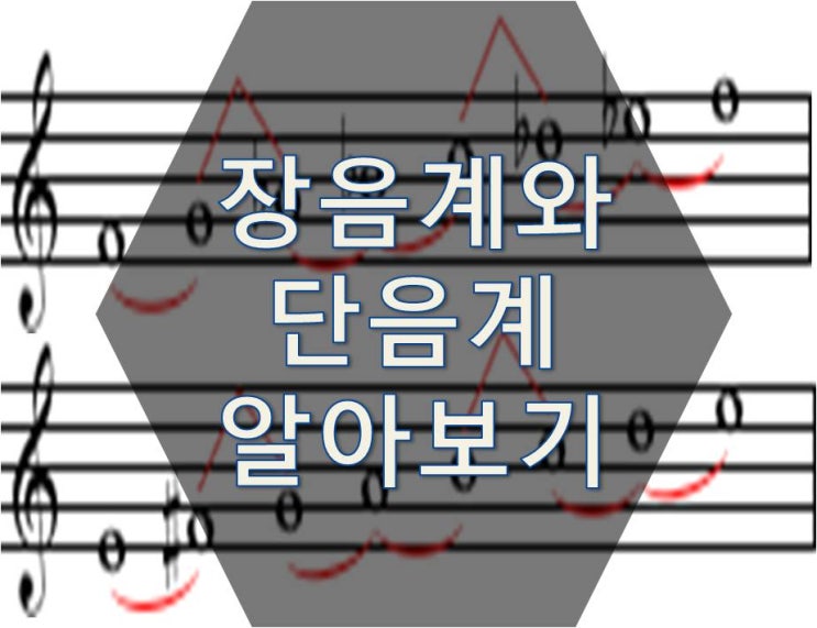 장음계와 단음계 알아보기 네이버 블로그