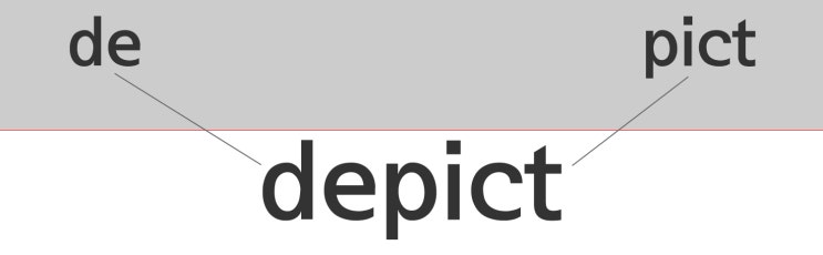 depict, depiction, depictive - 어원학습 : 네이버 블로그