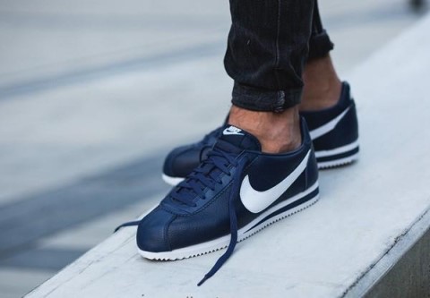 (맨)나이키 클래식 코르테즈,남흰,미드나잇네이비,749571-414,도두보 : 네이버 블로그