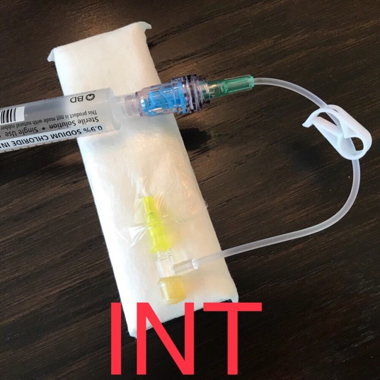 IV 영어/INT/Saline Lock/Heparin Lock : 네이버 블로그