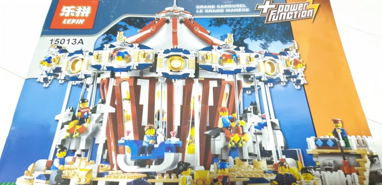 [레핀] 15013A 크리에이터 그랜드 회전목마 리뷰 : 네이버 블로그