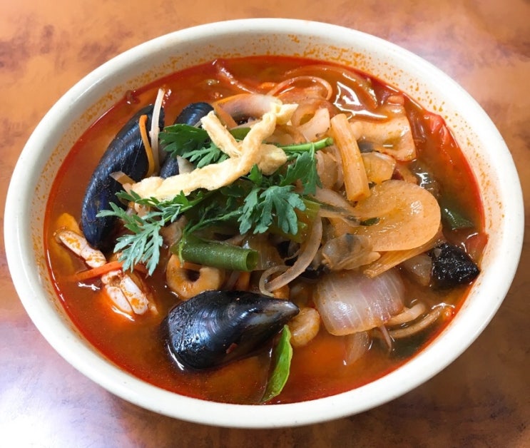 해남맛집 얼큰하면서 묵직한 맛의 짬뽕을 맛볼 수 있는 해남 중국집 금성반점 네이버 블로그