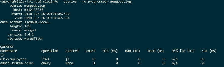 (mongodb debug #6) mtools for finding slow query : 네이버 블로그