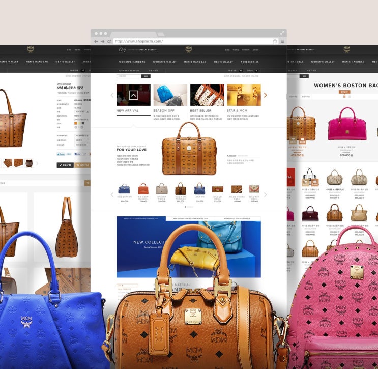 [디파이] MCM 쇼핑몰 : 네이버 블로그