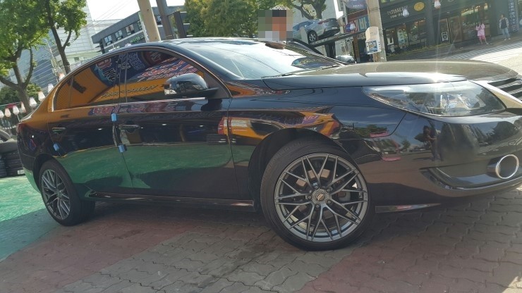 뉴sm5 휠 이정도는 해줘야 멋져요..^^ : 네이버 블로그