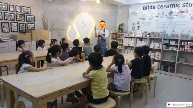어린이 도자기 체험은 빚다도예공방유치원 단체체험 도자기 접시만들기어린이 도예체험빚다 홍대점 네이버 블로그