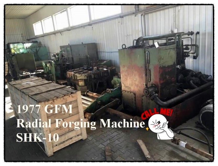 GFM Radial Forging Machine SHK-10 (overhauled with new CNC) : 네이버 블로그