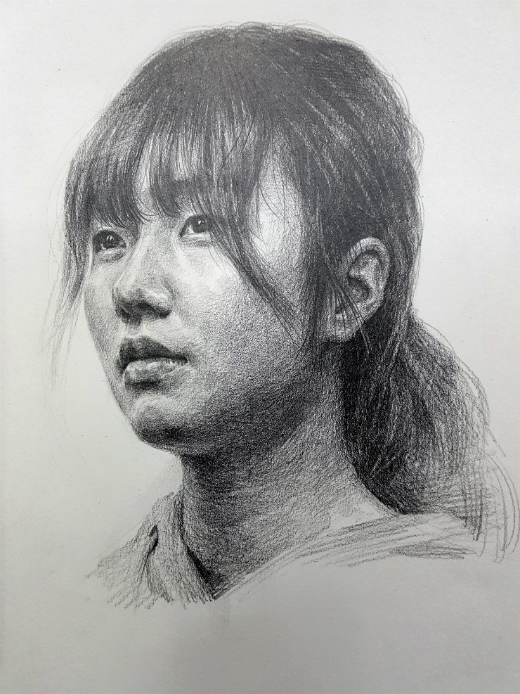 인체소묘 얼굴그리기 시범수업최병문미술학원 수업중울산입시미술학원울산 인물화인물소묘 네이버 블로그