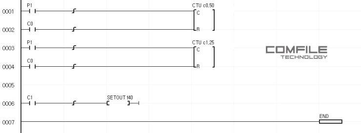 [CUBLOC] 컴페어 사용하기 ( 레더로직 ) : 네이버 블로그