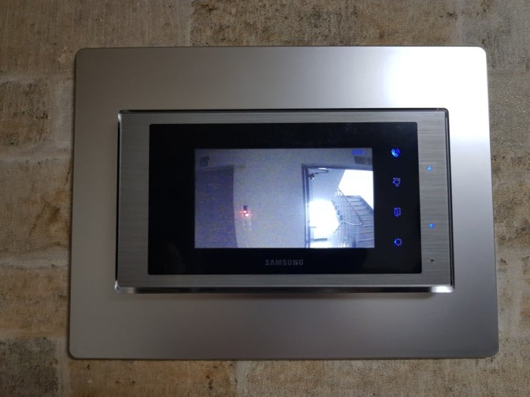 [부산 디지탈 키]사하구 디지탈 키 비디오폰 다대 조성하이츠 아파트 삼성 SHT 3517 XM (부산 당일 설치) : 네이버 블로그
