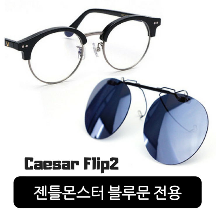 젠틀몬스터 블루문 하금테 시저플립클립온 선글라스 네이버 블로그