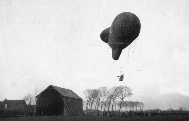 1차 세계대전 당시 프랑스 공군의 르피어 공대공 로켓 - WW1 French Air Force air-to-air Le ...