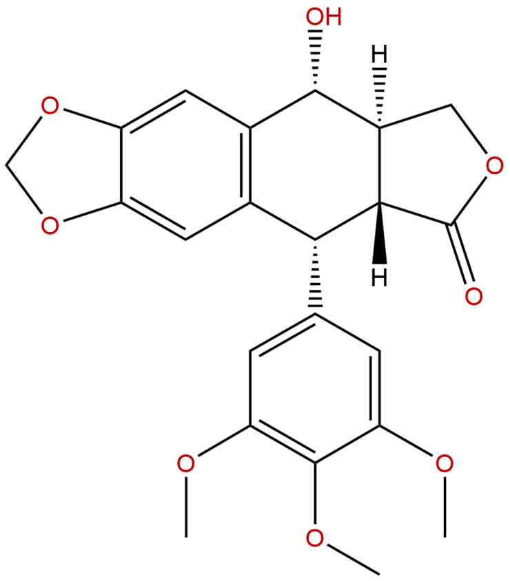 [팔각련 표준물질] Podophyllotoxin; Podofilox [BP1114][Cas No. 518-28-5 ...