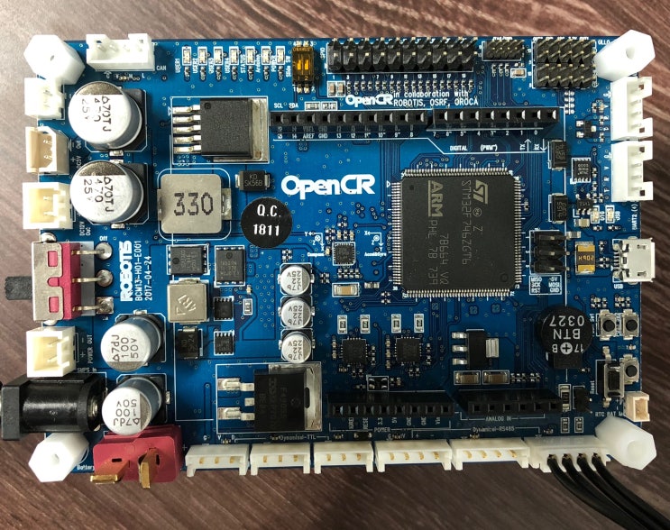 초보의 OpenCR 보드로 Dynamixel 구동해보기 : 네이버 블로그