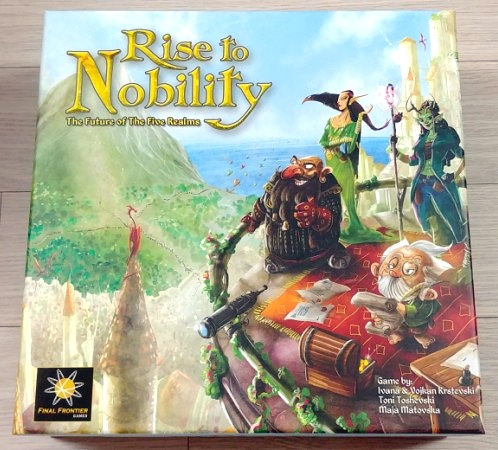 라이즈 투 노빌리티 (Rise To Nobility) 보드게임 개봉기 및 간단소개 / 6종족이 함께 번성하는 마을 : 네이버 블로그