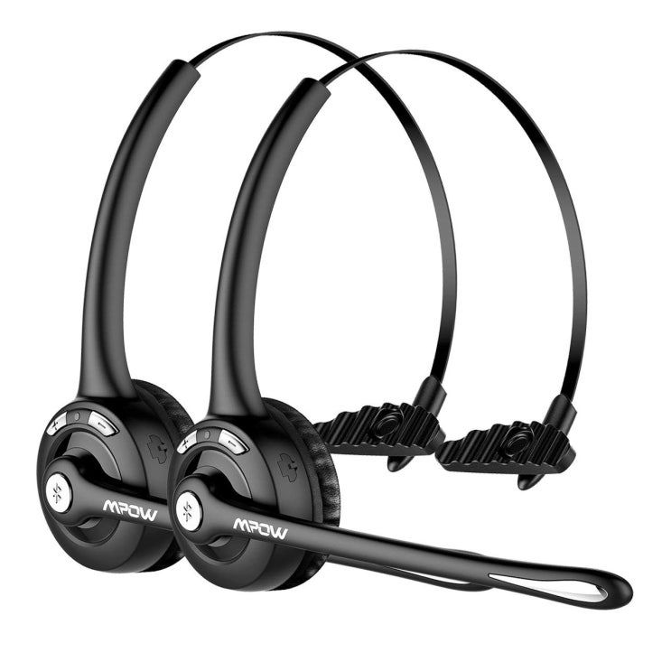 Mpow Pro truck driver Bluetooth headset/office headset bundle, wireless ...