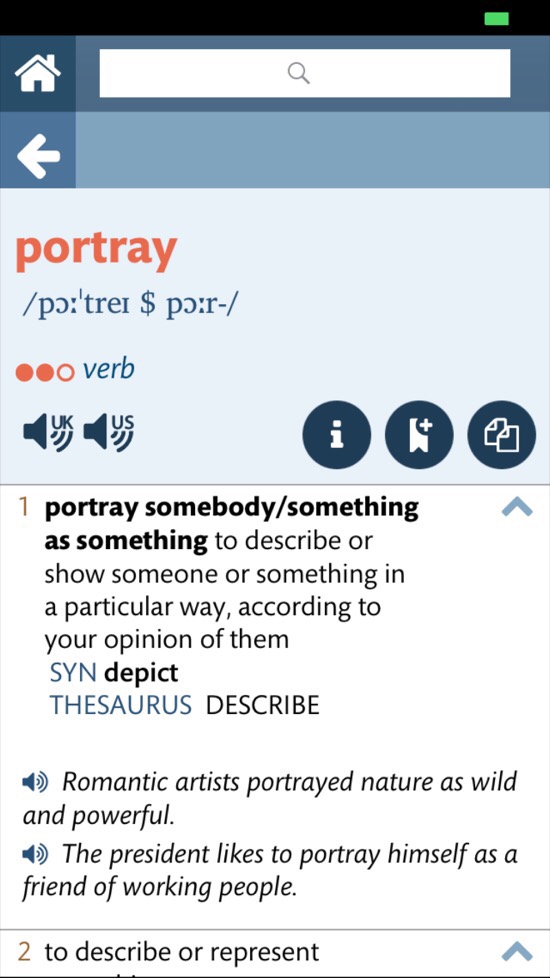 토익필수어휘 3411: portray = depict : 네이버 블로그