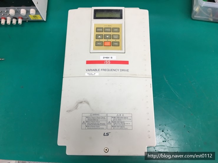 LS iS5 급수펌프 인버터 수리 / LS SV055iS5-4N 5.5kW : 네이버 블로그