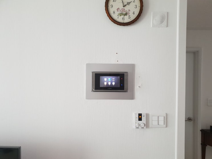 개봉동 한마을아파트 삼성인터폰 SHT-3527XM설치 : 네이버 블로그