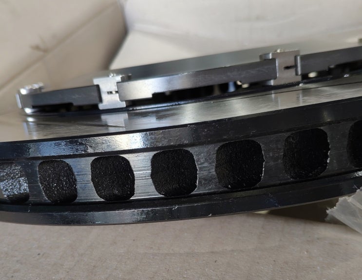 올뉴쏘렌토 인터알 380mm 벨플로팅 디스크 교체, 나신6P실버패드 : 네이버 블로그