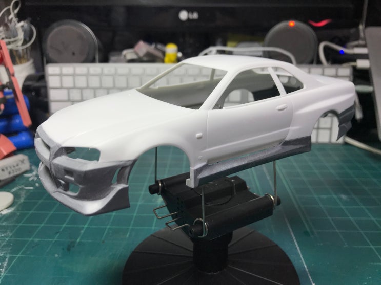 Nissan Skyline GT-R (R34) w/C-West Body Kit (Fast & Furious Ver.) 1일차 ...