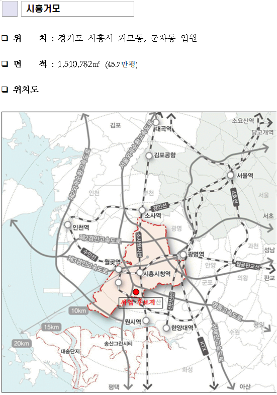 시흥거모 공공주택지구 지정 및 사업인정을 위한 주민의견청취 공람⋅공고 네이버 블로그
