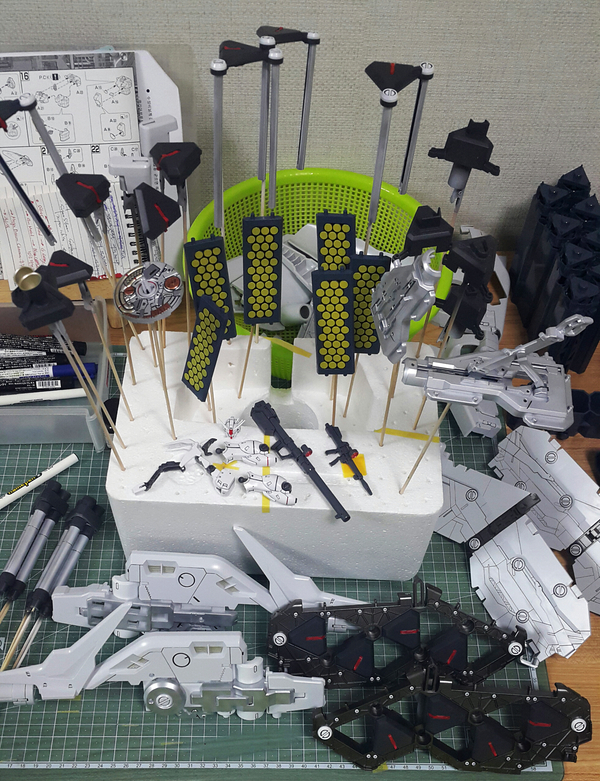 [HGUC #002] RX-78GP03 DENDROBIUM (덴드로비움) - 작업기 : 네이버 블로그