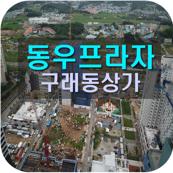 구래동 상가 동우프라자 분양안내드립니다 1종위락이 가능한 상가는 어딜까 김포한강신도시 드론 사진 구래역부동산
